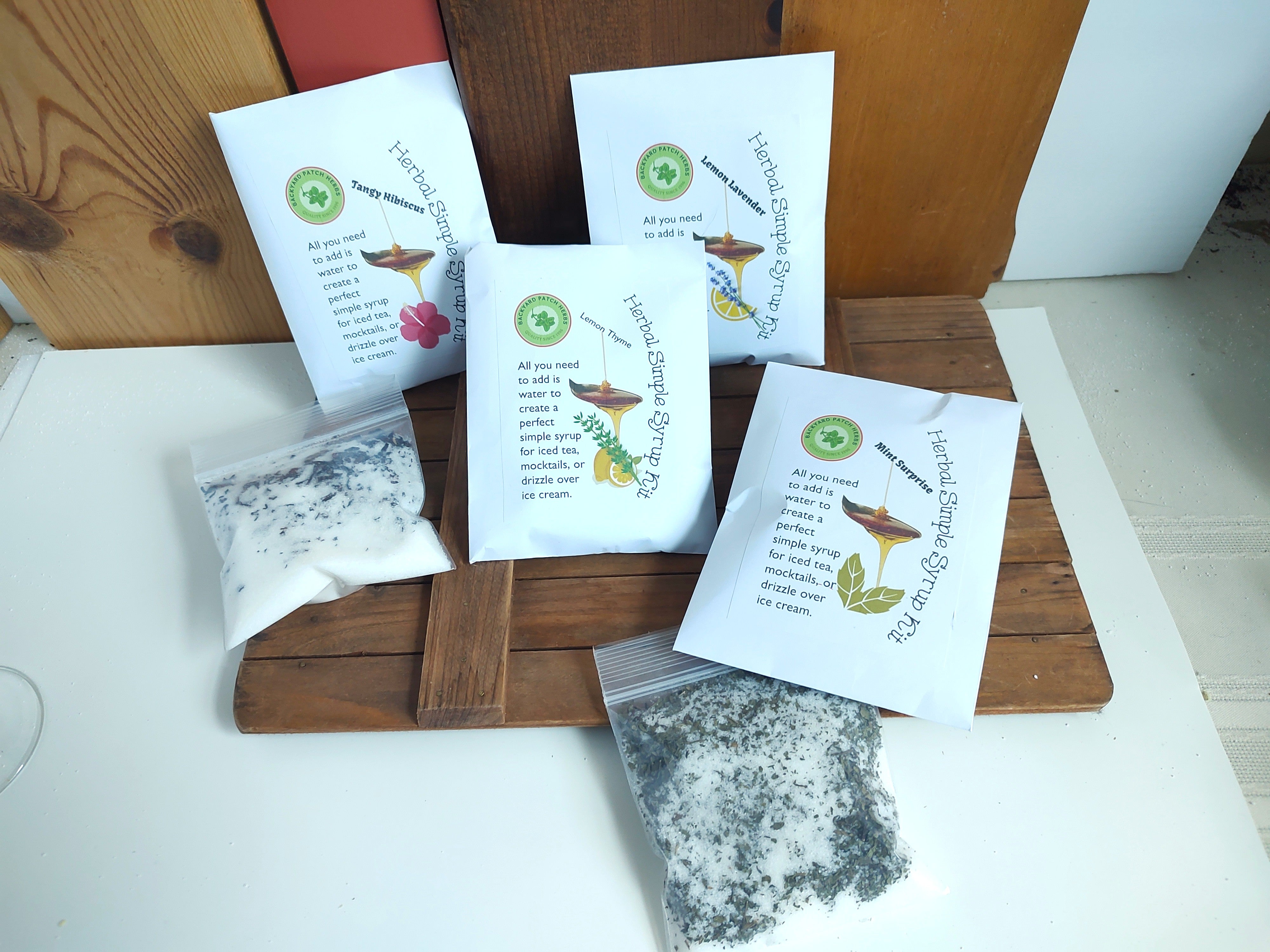 Herbal Simple Syrup Starter Kit – Backyard Patch Herbs